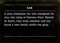 Cain | Red Dead Wiki | Fandom