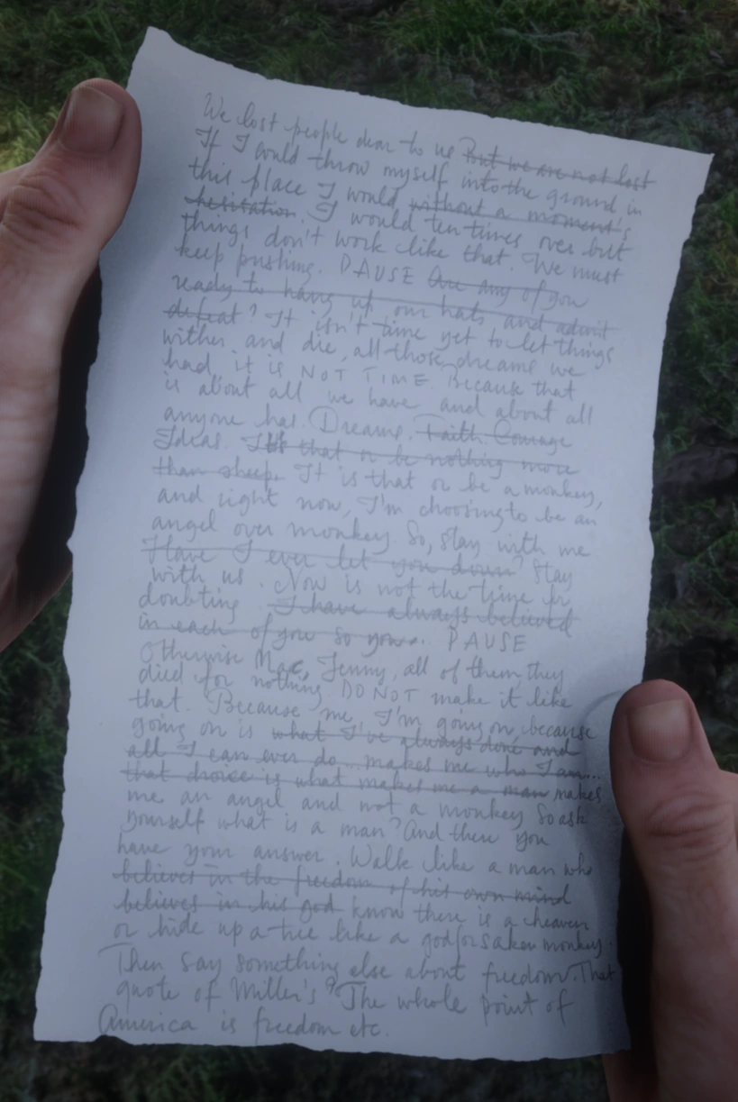 Dutch's Speech Notes | Red Dead Wiki | Fandom