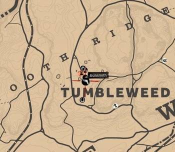 Tumbleweed Gunsmith | Red Dead Wiki | Fandom