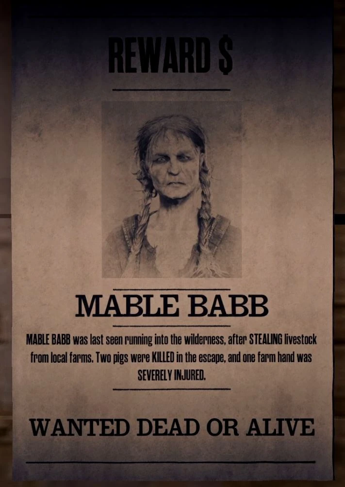 Mable Babb | Red Dead Wiki | Fandom