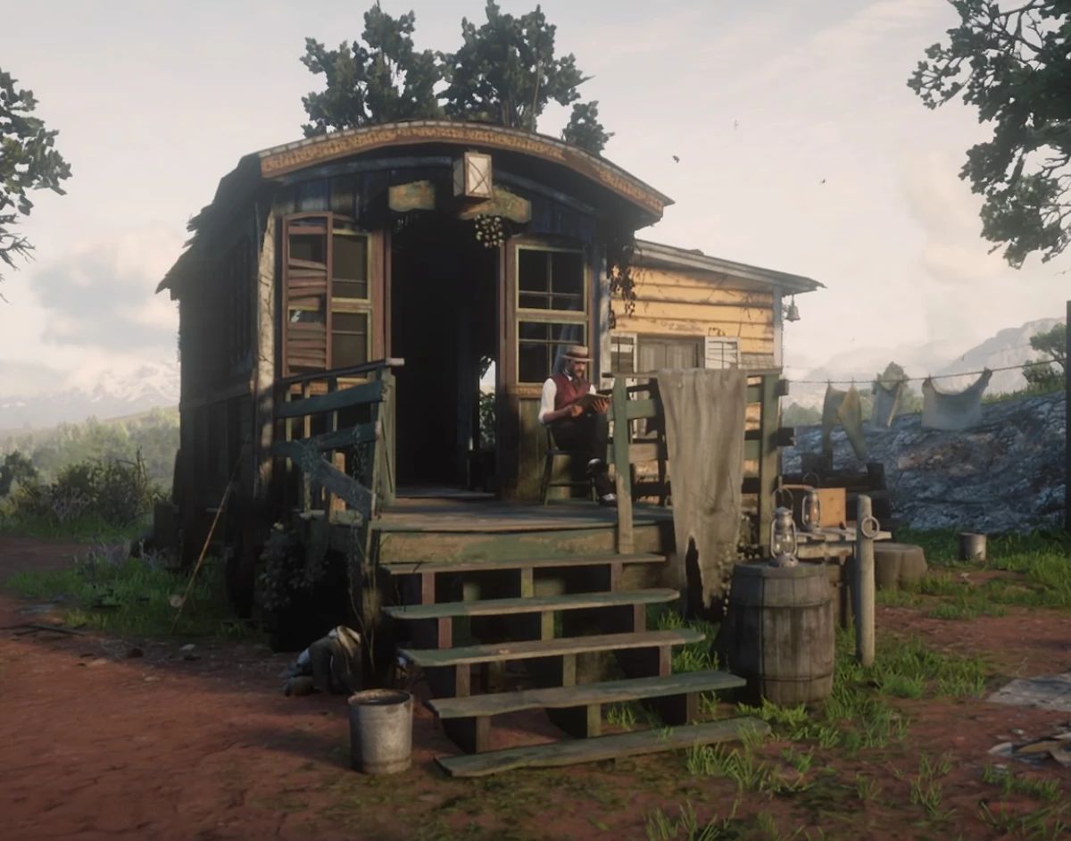 Trelawny's Caravan | Red Dead Wiki | Fandom