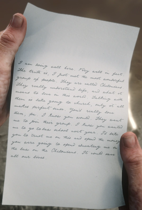 Letter to Pa | Red Dead Wiki | Fandom