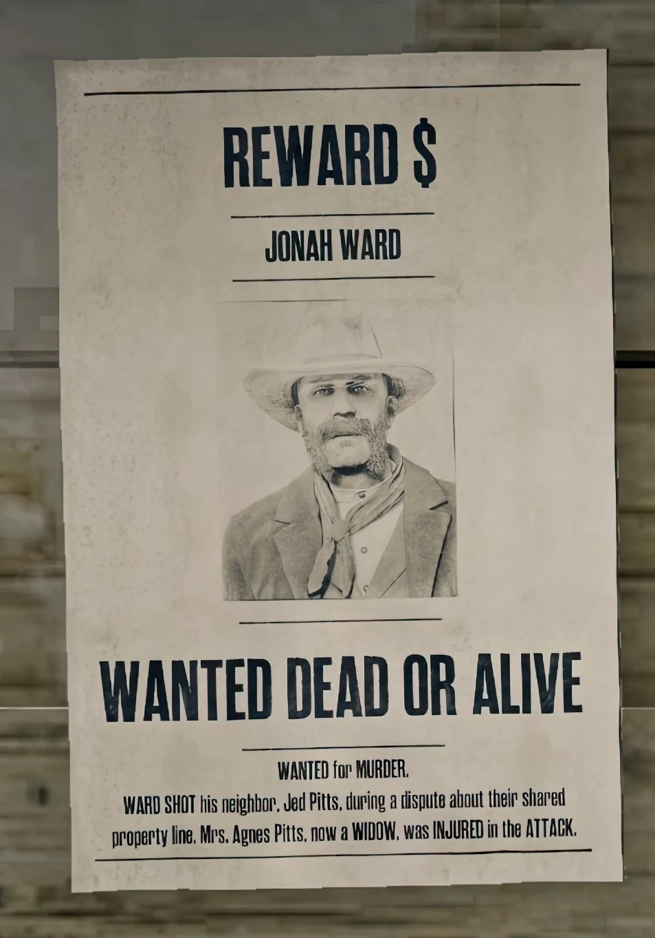Jonah Ward | Red Dead Wiki | Fandom