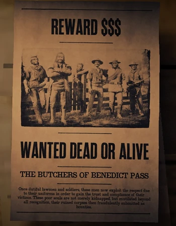 The Butchers of Benedict Pass | Red Dead Wiki | Fandom