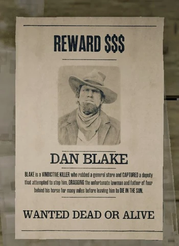 Dan Blake | Red Dead Wiki | Fandom