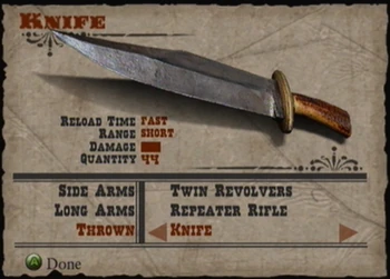 Knife | Red Dead Wiki | Fandom