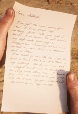 Unfinished Letter | Red Dead Wiki | Fandom