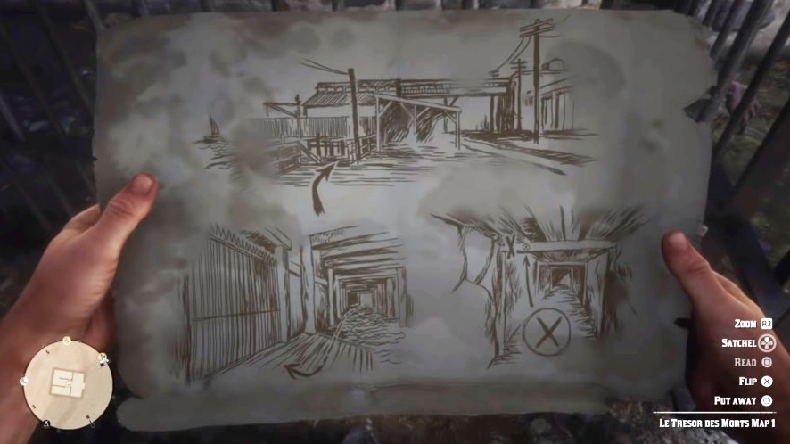 Rdr2 Le Tresor Des Morts Treasure Maps And Locations LOCALIZAÇÃO