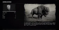 Bison | Red Dead Wiki | Fandom