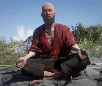Meditating Monk | Red Dead Wiki | Fandom
