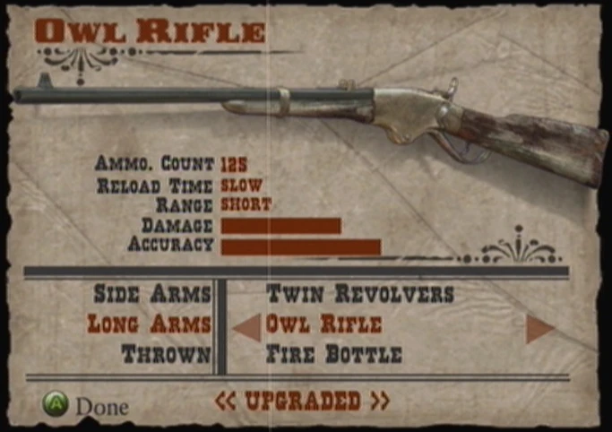 Owl Rifle | Red Dead Wiki | Fandom