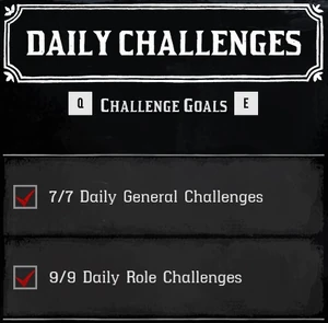 Daily Challenges | Red Dead Wiki | Fandom
