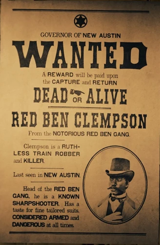 Ben Clempson le Rouge | Red Dead Wiki | Fandom
