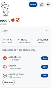 Account | Reddit Wiki | Fandom