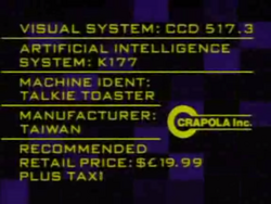 Talkie Toaster | Tongue Tied | Fandom