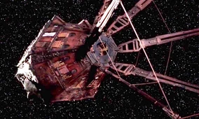 red dwarf mining ship