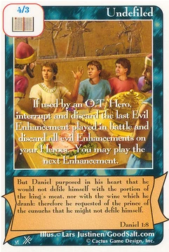 Undefiled (FF) | Redemption Wiki | Fandom