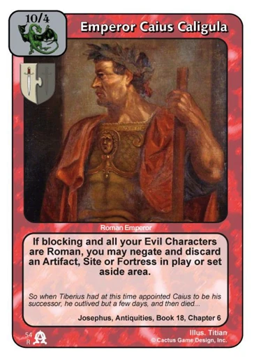 Emperor Caius Caligula (TEC) | Redemption Wiki | Fandom