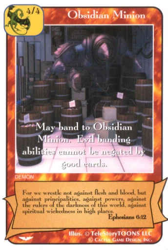 Obsidian Minion (Gold-1) (AW) | Redemption Wiki | Fandom
