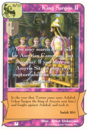 King Sargon II (Pi) | Redemption Wiki | Fandom