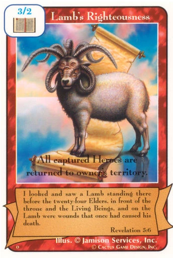 Lamb’s Righteousness (D) | Redemption Wiki | Fandom