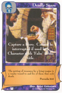 Deadly Snare (Pi) | Redemption Wiki | Fandom