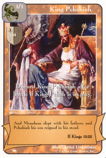 King Pekahiah (Ki) | Redemption Wiki | Fandom