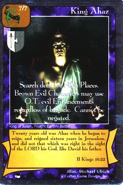 King Ahaz (TP) | Redemption Wiki | Fandom