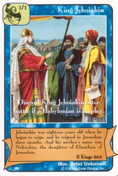 King Jehoiakin (Ki) | Redemption Wiki | Fandom