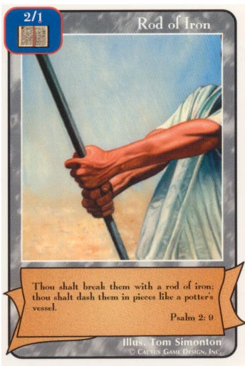 Rod of Iron (UL) | Redemption Wiki | Fandom