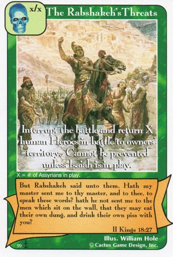 The Rabshakeh’s Threats (Di) | Redemption Wiki | Fandom