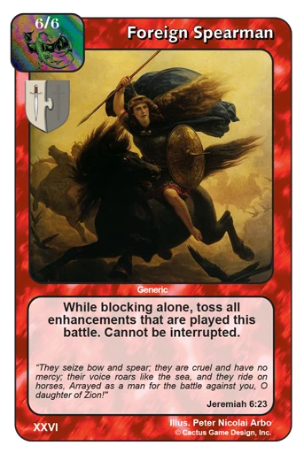 Foreign Spearman (RA3) | Redemption Wiki | Fandom