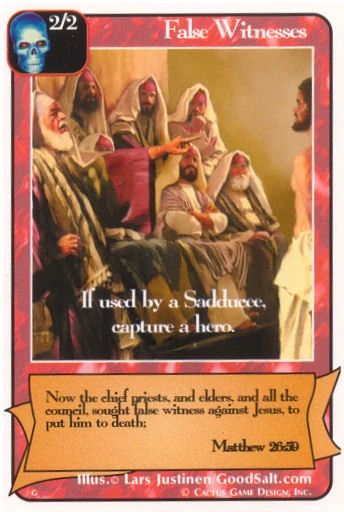 False Witnesses (G) | Redemption Wiki | Fandom