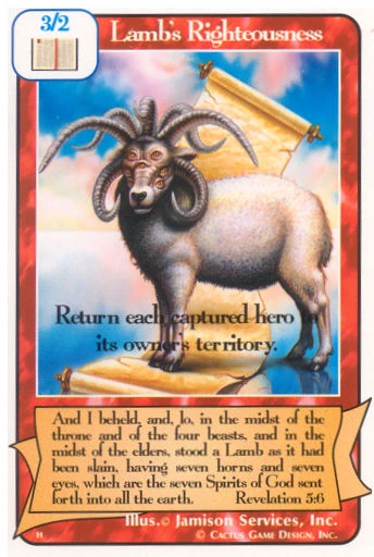 Lamb’s Righteousness (H) | Redemption Wiki | Fandom