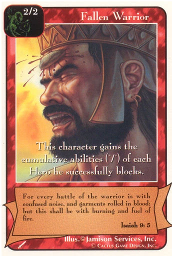 Fallen Warrior (Wa) | Redemption Wiki | Fandom