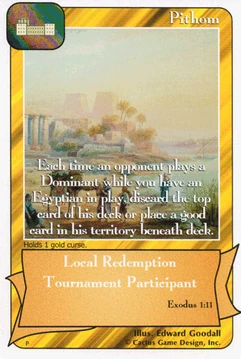 Pithom (P) | Redemption Wiki | Fandom