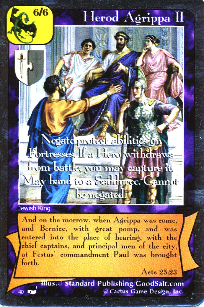 Herod Agrippa II (TP) | Redemption Wiki | Fandom