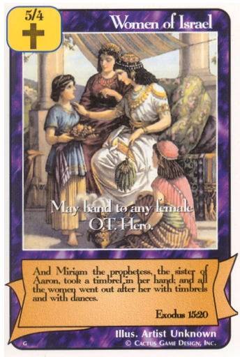 Women of Israel (G) | Redemption Wiki | Fandom