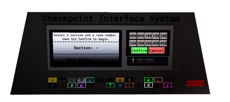 Checkpoint Interface System | Redetermined Rooms Wiki | Fandom
