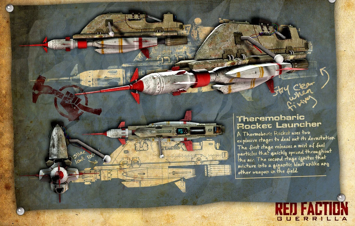 Thermobaric Rocket Launcher | Red Faction Wiki | Fandom
