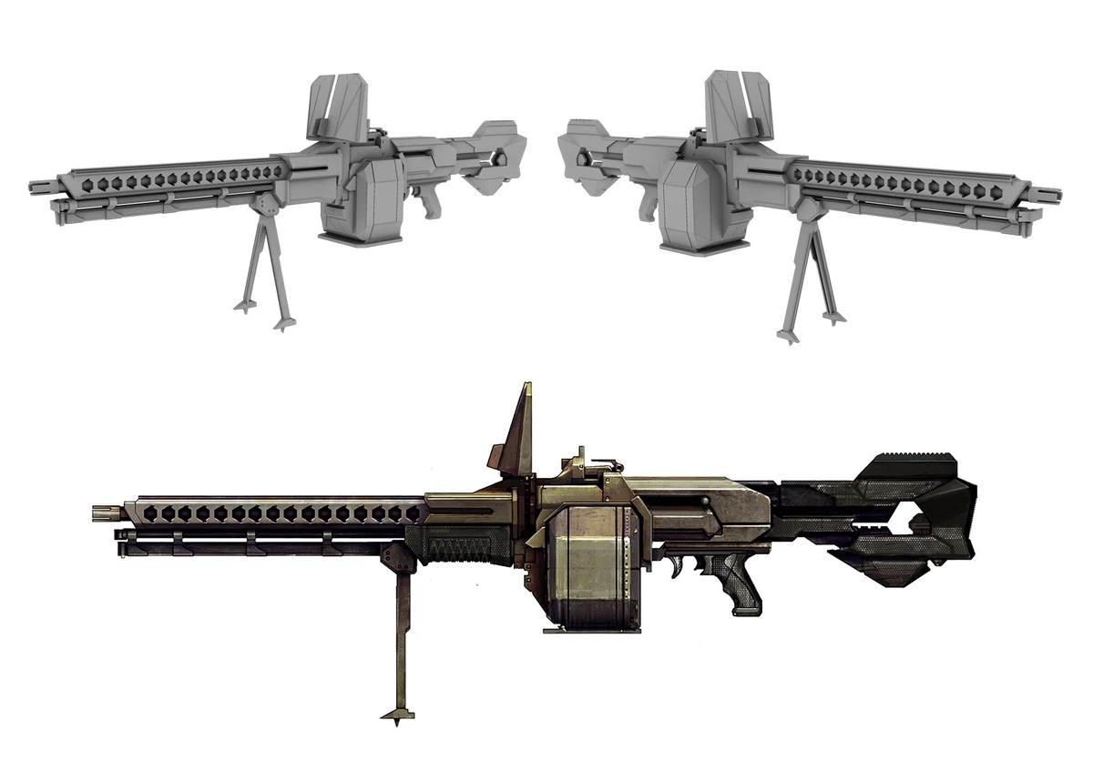 EDF Heavy Machinegun | Red Faction Wiki | Fandom