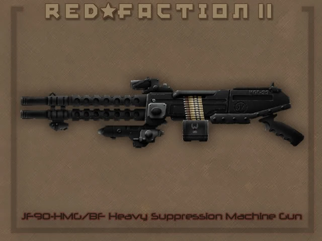 JF90-HMG/BF Heavy Suppression Machine Gun | Red Faction Wiki | Fandom