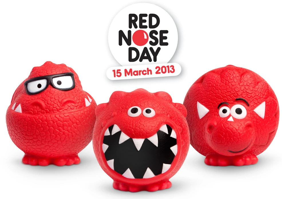 cute red noses
