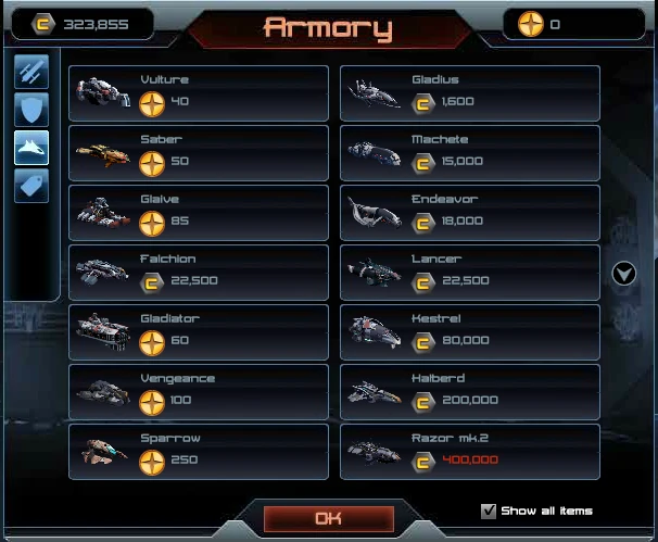 Ships | Redshift Wiki | Fandom