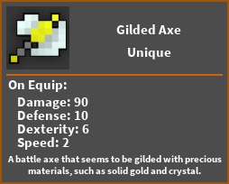 Gilded Axe | Redux Online Wiki | Fandom