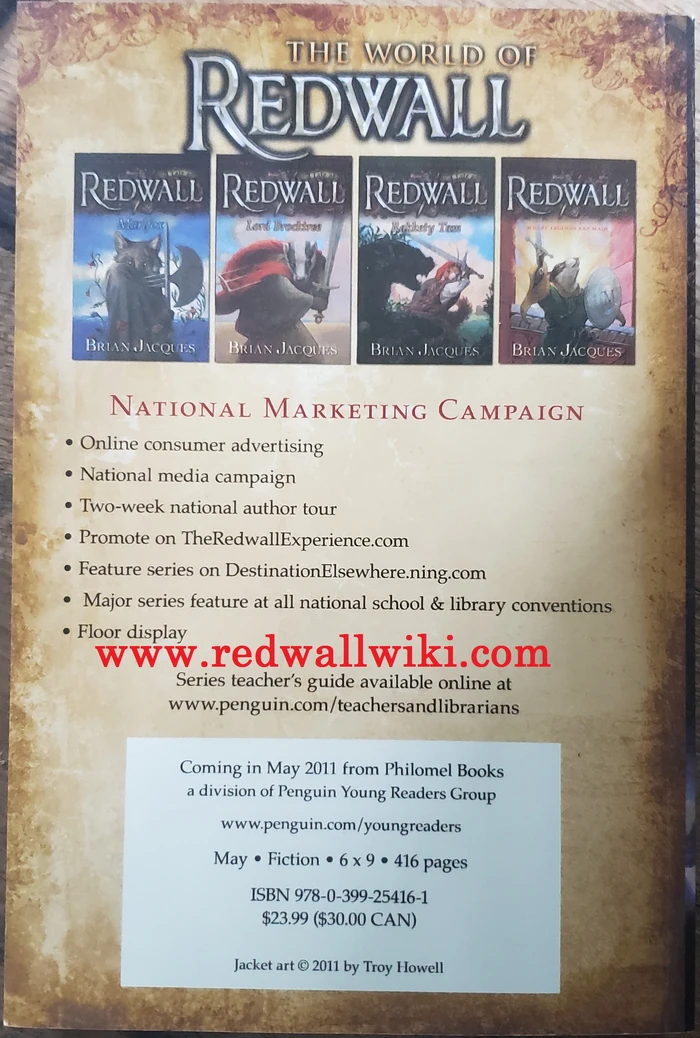 User blog:LordTBT/News:Redwall Collectors Community: The Rogue Crew ARC ...