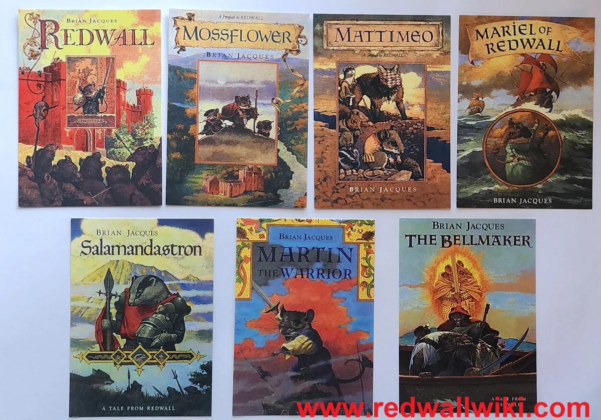 Redwall Collector Cards | Redwall Wiki | Brian Jacques and Redwall ...