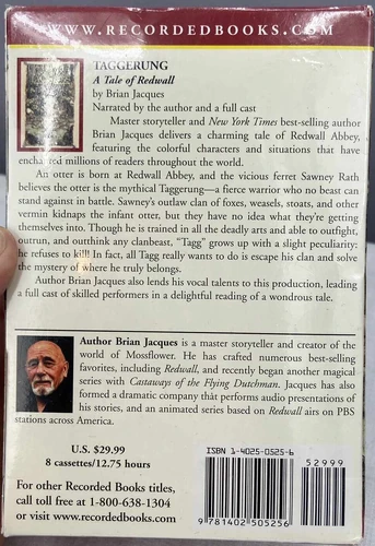 Taggerung (audiobook) | Redwall Wiki | Brian Jacques and Redwall ...