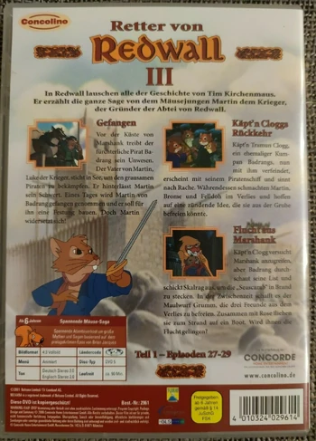 Retter von Redwall III | Redwall Wiki | Brian Jacques and Redwall ...