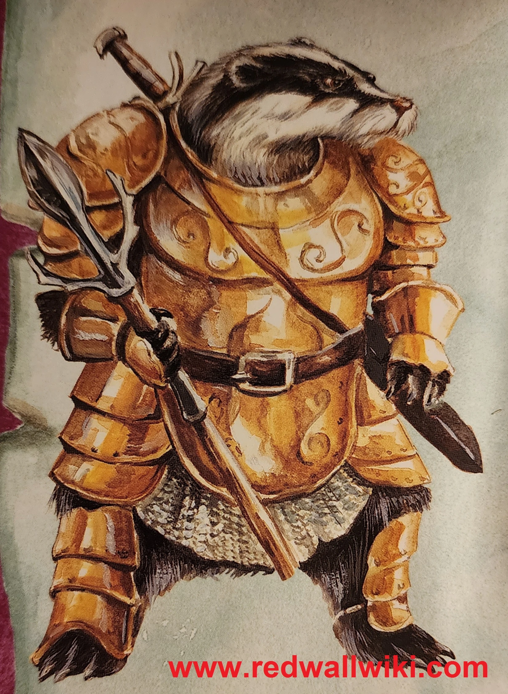 Urthstripe the Strong | Redwall Wiki | Brian Jacques and Redwall ...